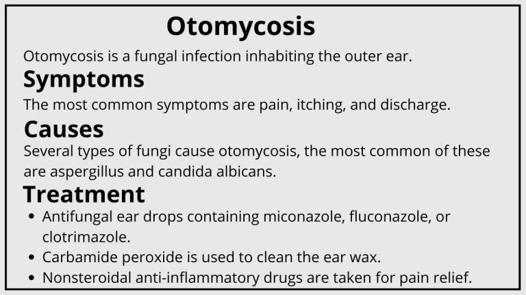 Otomycosis - Symptoms, Causes, and Management - Pains Portal